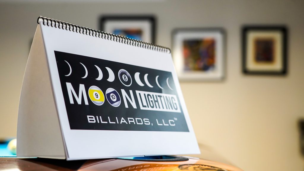 Moonlighting Billiards ScoreKeeper- Portable Tabletop Color Coded ...